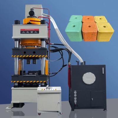 China ZYZG 800 Ton YZ-630T Four-column Four-beam Hydraulic Press for Animal Licking Mineral Salt Block Making for sale