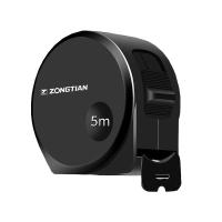 China OEM logo Portable Mini Self Winding Steel Tape Metric 5m 3m Thickened Anti Drop Wear Resistant High Precision Black Frosted Box for sale