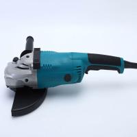 China KQ-92230 Industrial 2100W Corded Angle Grinder Paddle Switch Metal Cutting Polisher 180/230mm Discs High Power Grinding Machine for sale