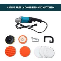 China CRIDER CR9227 Portable Industrial Grade DIY 1200W Variable Speed Electric Car Polish Machine 220V 3AH Battery 7 Max Accessory for sale