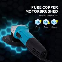 China Hot Selling Angle Grinder Wholesale Electrical Power Tools Professional 220v Electric Angle Grinder for sale