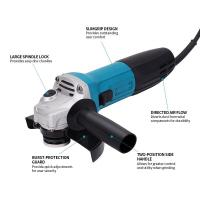 China Hot Selling Angle Grinder Wholesale Electrical Power Tools Professional 220v Electric Angle Grinder for sale