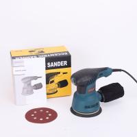 China Handheld Multifunctional DIY Grade Electric Sander Polishing Machine Variable Speed Hook Loop Attachment for Woodworking for sale