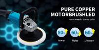 China Portable Industrial Grade DIY 1200W Electric Car Polish Machine 220V Polisher for Detailing for sale