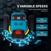China Adjustable Speed 150mm, Lithium  Car Polishing Machine, Lightweight and Convenient Car Waxing and Cleaning Machine for sale