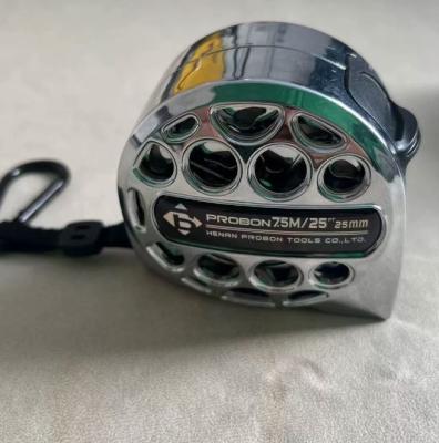 China 3M/5M/7.5M Waterproof Rustproof Stainless Steel Tape Measure with Hollow Design, Washable, Shockproof for Construction, Outdoor for sale