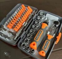 China Homeused 38-in-1 Ratchet Screwdriver Hardware Tool Set Screwdriver Set for Home Appliance Repair and Maintenance for sale