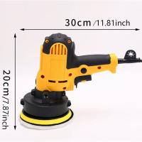 China Hot Selling 110v/220v Forced Rotation Car Polisher Wholesale 580w Portable Car Polisher Machine for sale