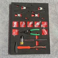 China 420pcs Professional Mechanic Tool Set with Heavy Duty Tool Cabinet Automotive Garage Socket Wrench Tool Trolley OEM for sale