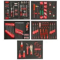 China 420pcs Professional Mechanic Tool Set with Heavy Duty Tool Cabinet Automotive Garage Socket Wrench Tool Trolley OEM for sale