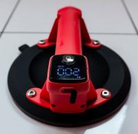 China Electric Heavy-Duty Vacuum Sucker 6100/P618A for Glass and Tiles with Digital Display, 260/190kg Vertical Suction Force for sale