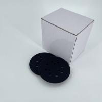 China 11-Hole Black 6-lnch Car Polishing Sanding Discs Heavy Duty Hook & Loop Film for Random Orbital Sanders for sale