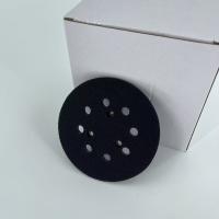 China 11-Hole Black 6-lnch Car Polishing Sanding Discs Heavy Duty Hook & Loop Film for Random Orbital Sanders for sale