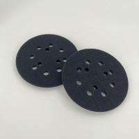 China 11-Hole Black 6-lnch Car Polishing Sanding Discs Heavy Duty Hook & Loop Film for Random Orbital Sanders for sale