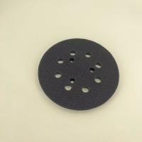 China 11-Hole Black 6-lnch Car Polishing Sanding Discs Heavy Duty Hook & Loop Film for Random Orbital Sanders for sale