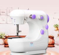 China Household Electric Sewing Machine, Mini & Portable Tabletop Sewer for Beginners, Heavy-Duty Fabric Handheld Manual Stitching for sale