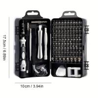 China Multi-Purpose 115pcs Special-Shaped Phillips Screwdriver Set High Hardness Strong Magnetic One-Screwdriver Plastic OEM for sale