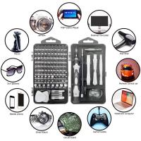 China Multi-Purpose 115pcs Special-Shaped Phillips Screwdriver Set High Hardness Strong Magnetic One-Screwdriver Plastic OEM for sale