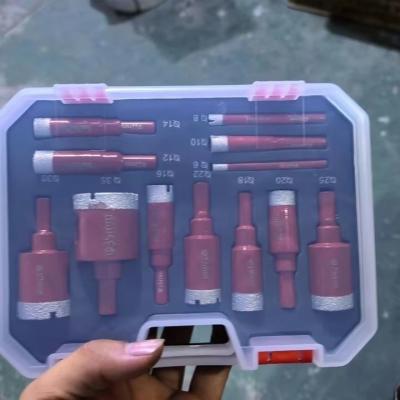 China Multifunctional Core Drill Bit Set 12-Piece 6-35mm Customized Color 1-Year Warranty OEM for Metal Drilling Power Tool for sale
