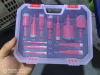 China Multifunctional Core Drill Bit Set 12-Piece 6-35mm Customized Color 1-Year Warranty OEM for Metal Drilling Power Tool for sale