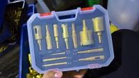 China Multifunctional Core Drill Bit Set 12-Piece 6-35mm Customized Color 1-Year Warranty OEM for Metal Drilling Power Tool for sale