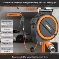 China Auto-Rewind Reel for Air/Water/Electric Hose | Heavy Duty Retractable Hose Reel for Garage, Workshop & Car Detailing for sale