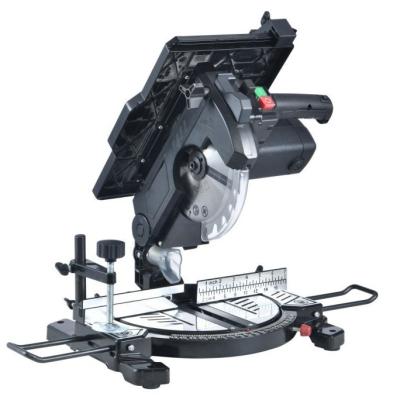 China Multifunction 1200W Table/Mitre 210mm Saw for Aluminium Wood Plastic Woodworking Power Bench Top Compound Saw for sale