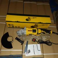 China POWERFUL DWE8830G 220V 50-60Hz 2800W 230MM(9-inch) High-Power Industrial-grade Angle Grinder with Trigger & Slide Switch for DIY for sale