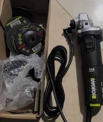 China Original Worx WU800 Angle Grinder 100mm 720W Professional Handheld Electric Grinder for Metal Cutting and Polishing for sale