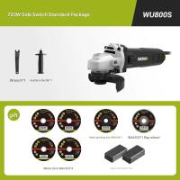 China Original Worx WU800 Angle Grinder 100mm 720W Professional Handheld Electric Grinder for Metal Cutting and Polishing for sale