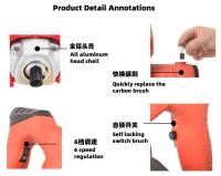 China Hand-Held 2400W High Power Mixer for Putty Powder, Cement, Dry Sand, Paint - 1200 RPM No-Load Speed Heavy Duty Mixing Machine for sale