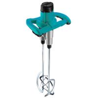 China 2600W High Power Dual Head Electric Mixer Machine, 220V, 6 Speeds for Concrete, Cement, Putty Powder, Paint Mixing for sale