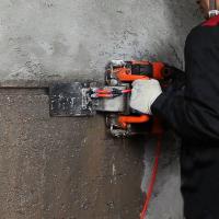 China 5200W Heavy-Duty Concrete Grooving Machine Electric Trenching, 45mm Depth, 72mm Width, Water-Cooled Dust-Free Wall Chaser, for sale