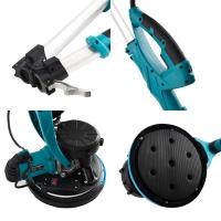 China Folding-Type Wall Polishing Machine with All-Copper Motor, Self-Suction Dust Absorption, LED Light & Suspension Design for sale