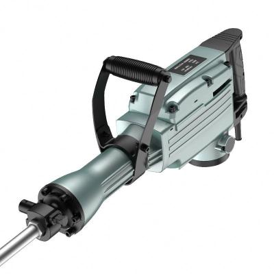 China 65A Heavy Duty Electric Pick Hammer, 110V/220V  High-Power Breaker for Concrete Breaking, Demolition, Wall/Ground Chiseling for sale