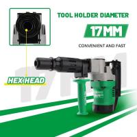 China 1050W Heavy Duty SDS Plus Rotary Hammer Drill 3 Function Electric Impact Drill for Concrete Masonry Demolition for sale
