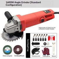 China High-Power Brushless Lithium-Ion Angle Grinder Multi-Function  Polishing & Cutting  Electric Grinder Cordless Rotary Grinder for sale