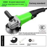 China High-Power Brushless Lithium-Ion Angle Grinder Multi-Function  Polishing & Cutting  Electric Grinder Cordless Rotary Grinder for sale