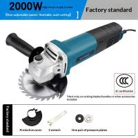 China High-Power Brushless Lithium-Ion Angle Grinder Multi-Function  Polishing & Cutting  Electric Grinder Cordless Rotary Grinder for sale