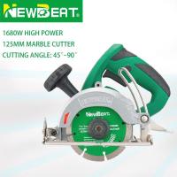 China 1680W Electric Wall Chaser Slotting Machine 125mm Marble Cutter Concrete Wall GrooveCutting Tool for Construction for sale