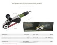 China 800W Belt Sander Machine, 110V/220V, Variable Speed, 640x40mm, Round Tube Polishing, Grinding, and Stainless Steel Deburring for sale