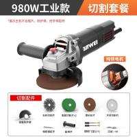China 980W/1380W/1580W Industrial Copper Motor Angle Grinder, 100mm Set Rear Switch, Variable Speed,  Polishing Machine for Wholesale for sale