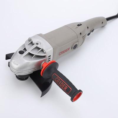 China Direct-from-manufacturer Industrial Electric Angle Grinder Slide Switch Multi-Function High-Power Polisher & Grinder 180mm/7 in for sale