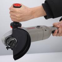 China Direct-from-manufacturer Industrial Electric Angle Grinder Slide Switch Multi-Function High-Power Polisher & Grinder 180mm/7 in for sale
