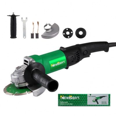 China 1000W Angle Grinder for Grinding and Cutting 125mm Disc Size Construction Site Use with European American British Standards for sale