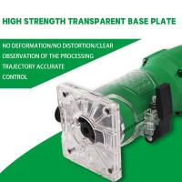 China Newbeat NBT-ET-3703 Factory Direct Electric 350W High Speed Premium Polisher Trimmer High-Definition Transparent Base Plate for for sale