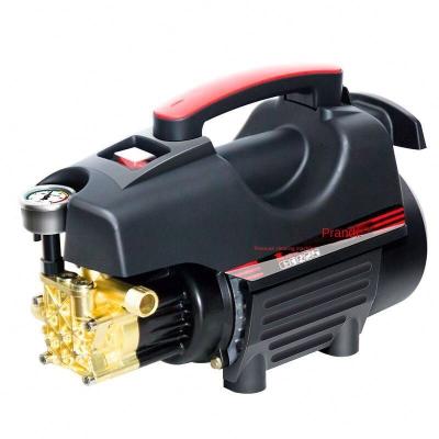 China Electric High-pressure 12MPa Car Washing Machine Household 220V Portable Small Automatic Water Gun with Long/Short Guns for sale