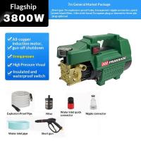 China 2400W 220V High Pressure Washer All Copper Motor Heavy Duty Electric Car Wash Cleaning MachineCommercial Industrial OEM for sale