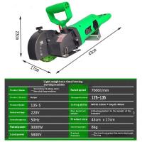 China Bangshou 135-5 Electric Industrial Automatic Tool One-Time Forming Slotting Machine Copper Motor 220V 50/60Hz 1 Year Warranty for sale
