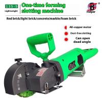 China Bangshou 135-5 Electric Industrial Automatic Tool One-Time Forming Slotting Machine Copper Motor 220V 50/60Hz 1 Year Warranty for sale
